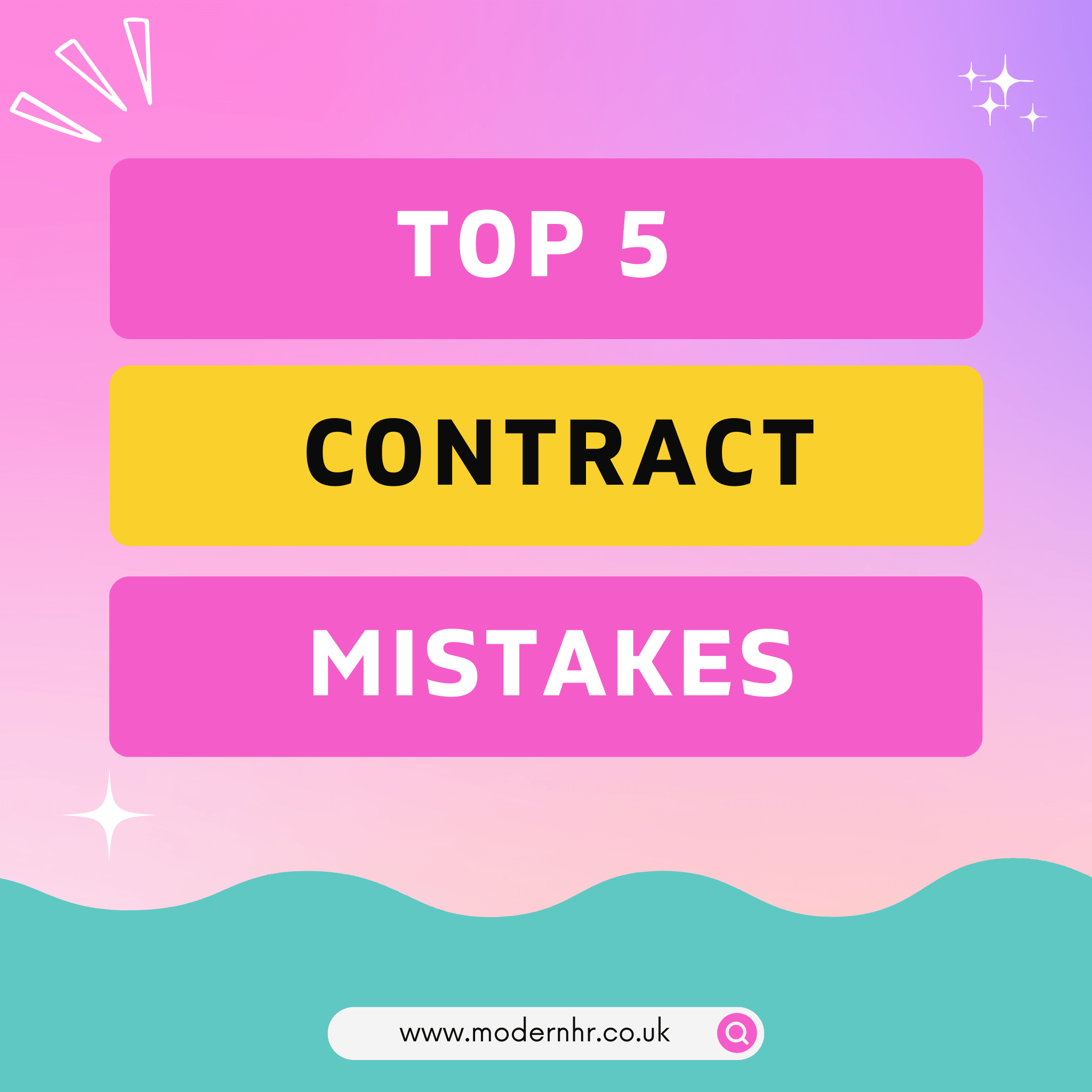 5 Legal Mistakes Small Businesses Make with Staff Contracts (and How t ...