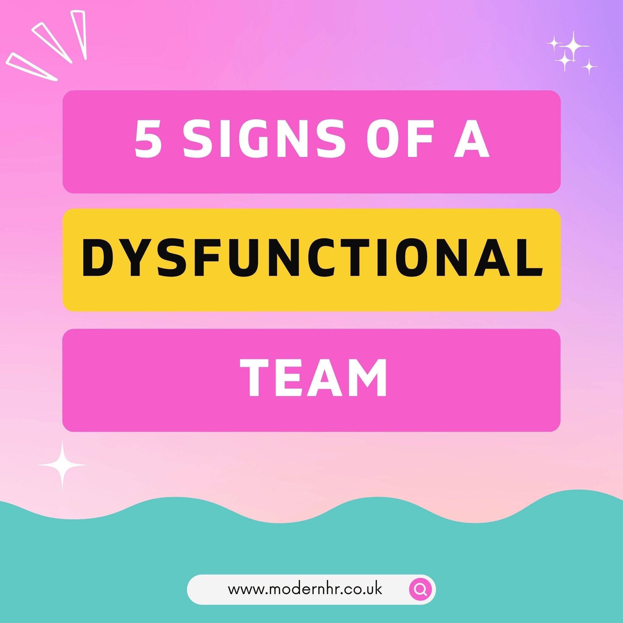 5 Signs That You Have a Dysfunctional Team (and What To Do About It ...