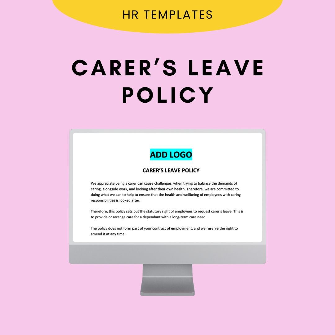 Carer's Leave Policy Template for UK Businesses – Modern HR