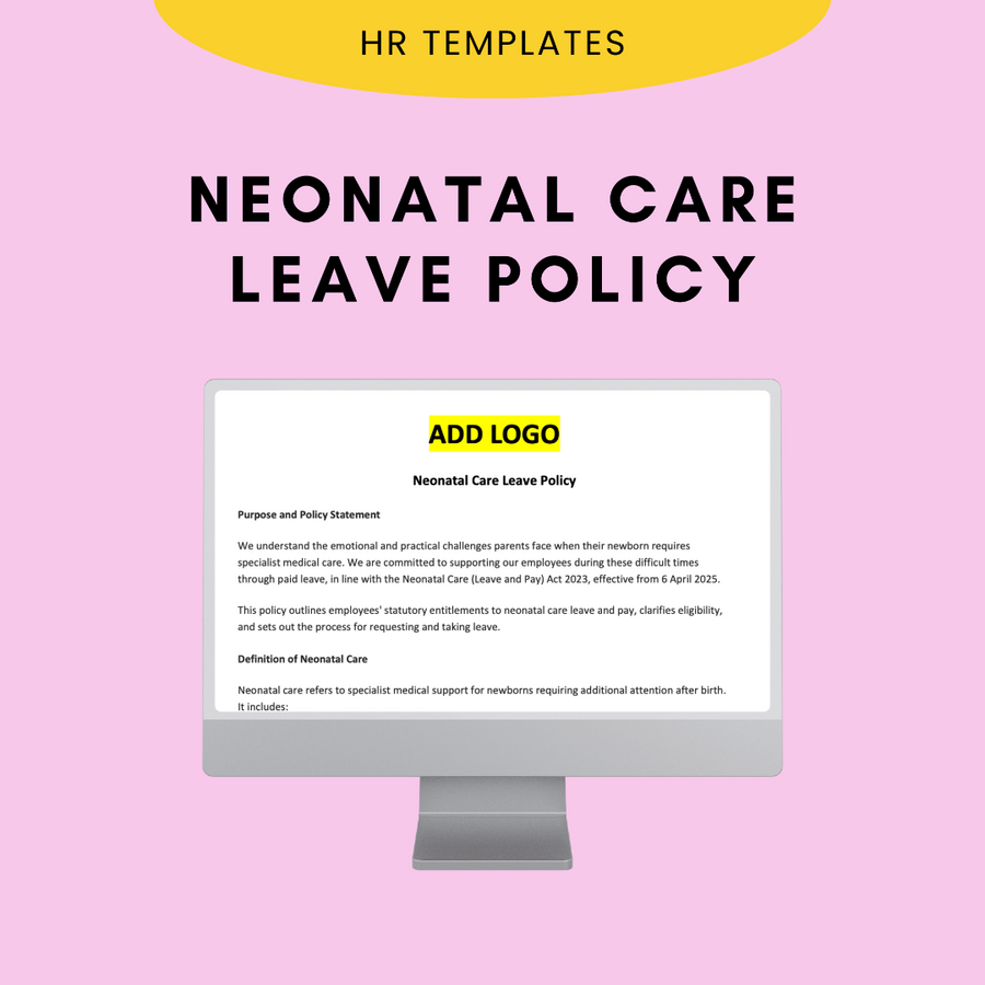 Neonatal Care Leave Policy Template UK – Modern HR