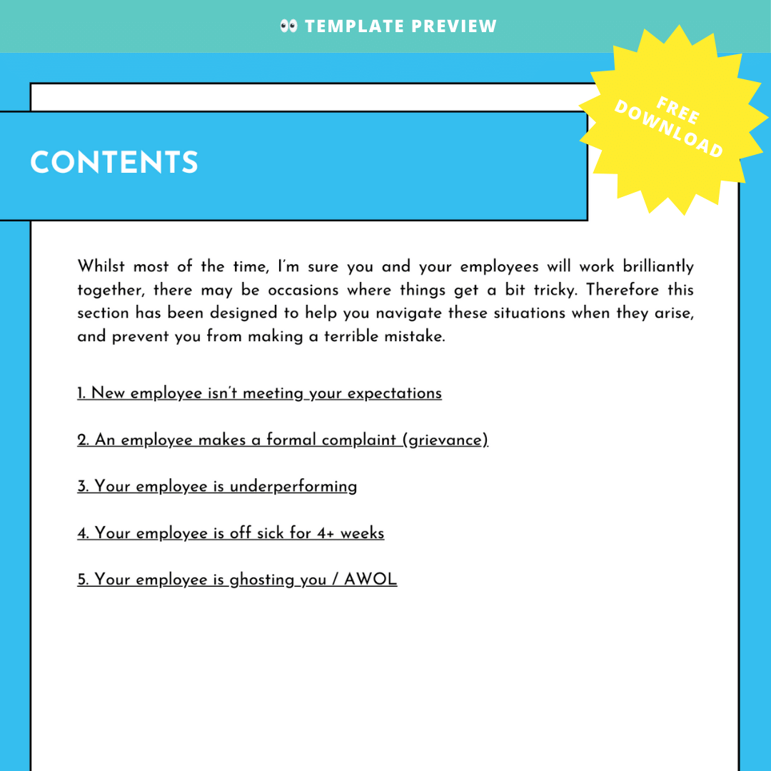 Free Guide: How to Deal with Tricky Staff Issues – Modern HR