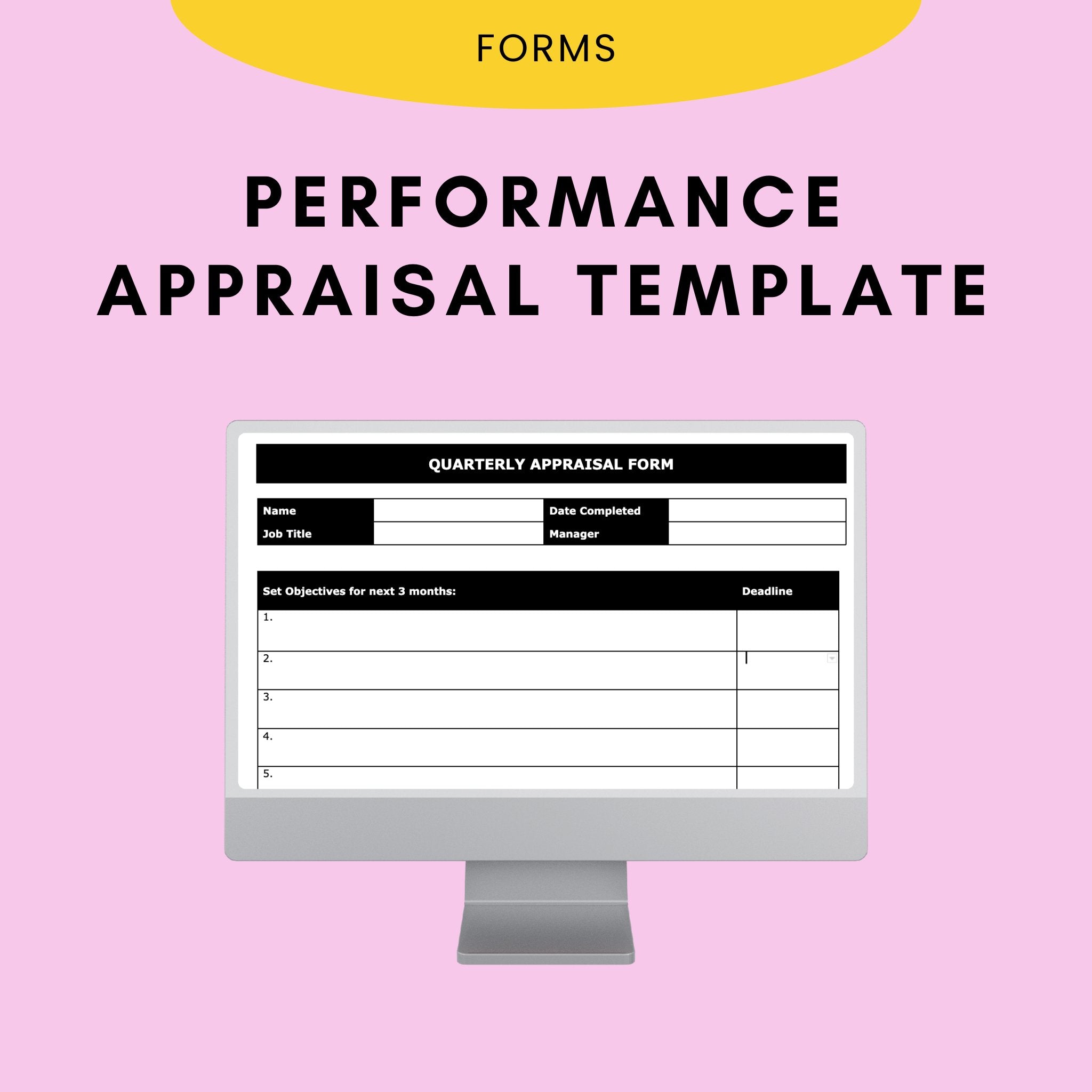 Performance Appraisal Template | UK Small Businesses – Modern HR